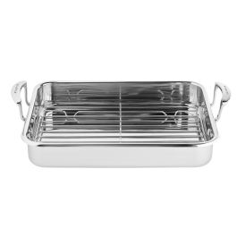 Impact Roasting Pan with rack, 42x26cm | SCANPAN South Africa